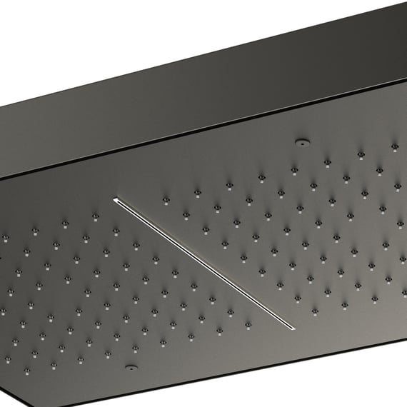 Mariner XL ceiling-mounted, stainless steel rain panel W: 570 D: 370 mm ...