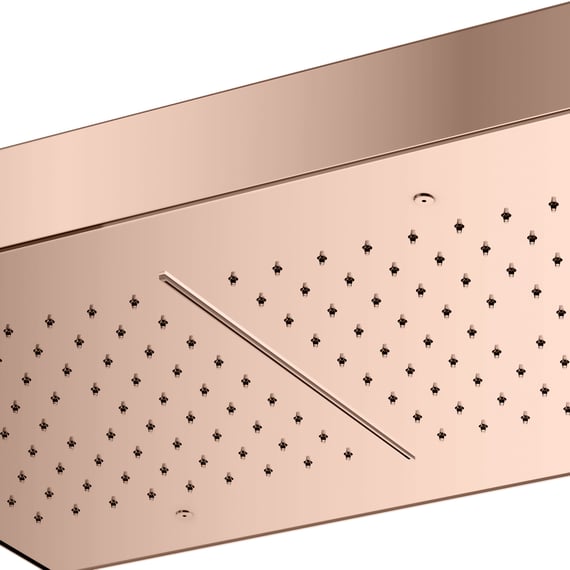 Mariner XL ceiling-mounted, stainless steel rain panel W: 570 D: 370 mm ...