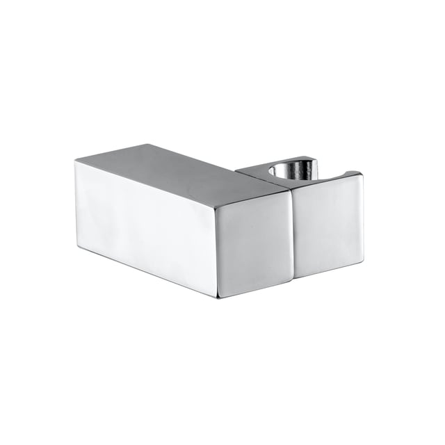 Mariner Metal, Slimline Shower Bracket, Square chrome - WLS0211-CR | REUTER