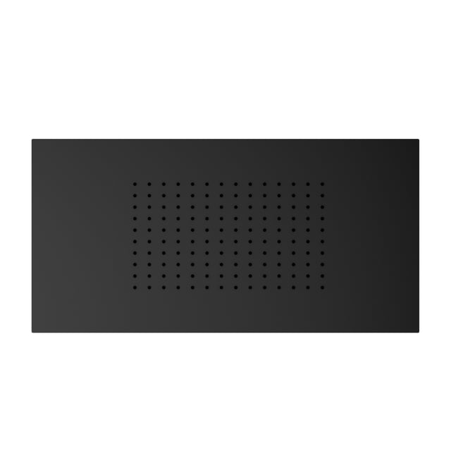 Mariner stainless steel rain panel for recessed installation matt black ...