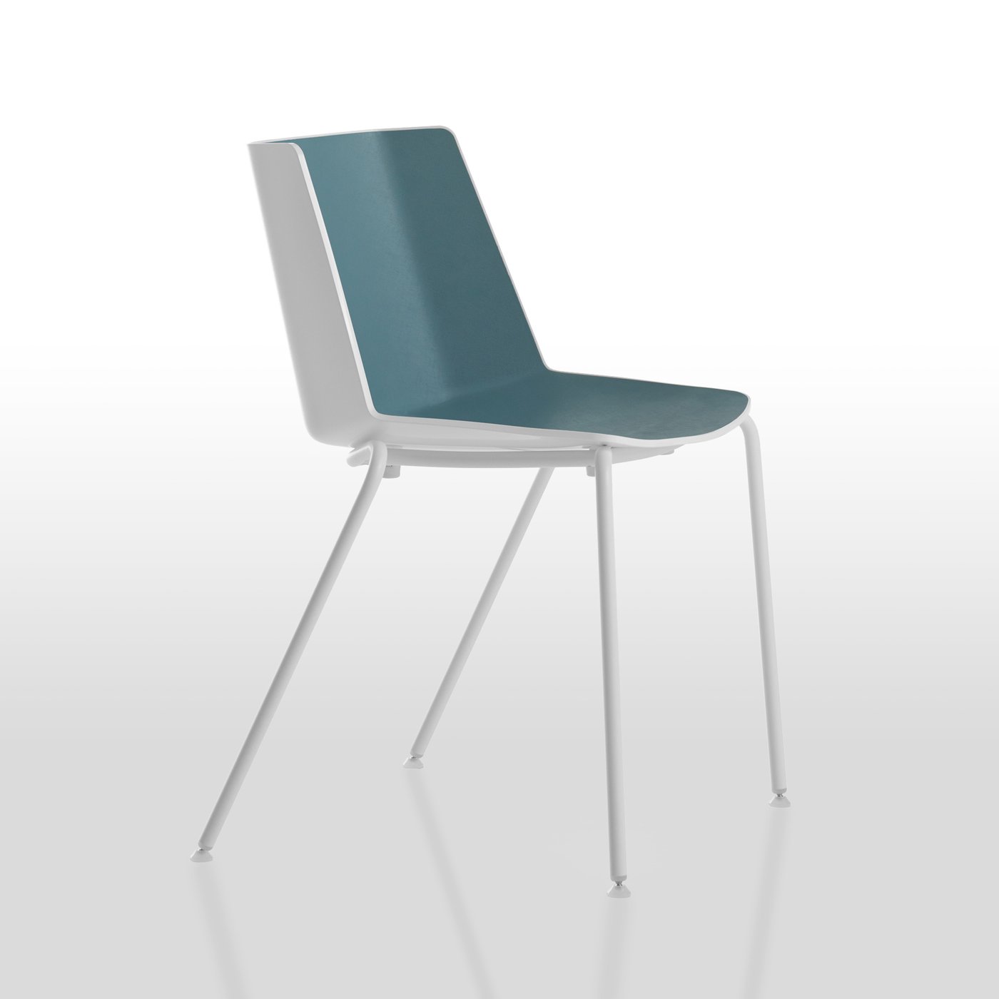 MDF Italia AÏKU chair with round legs - F058101F062S007 | REUTER