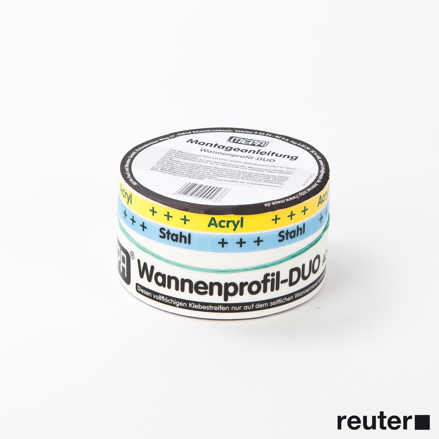 MEPA bath profile DUO length: 3.30 m - 180010 | REUTER