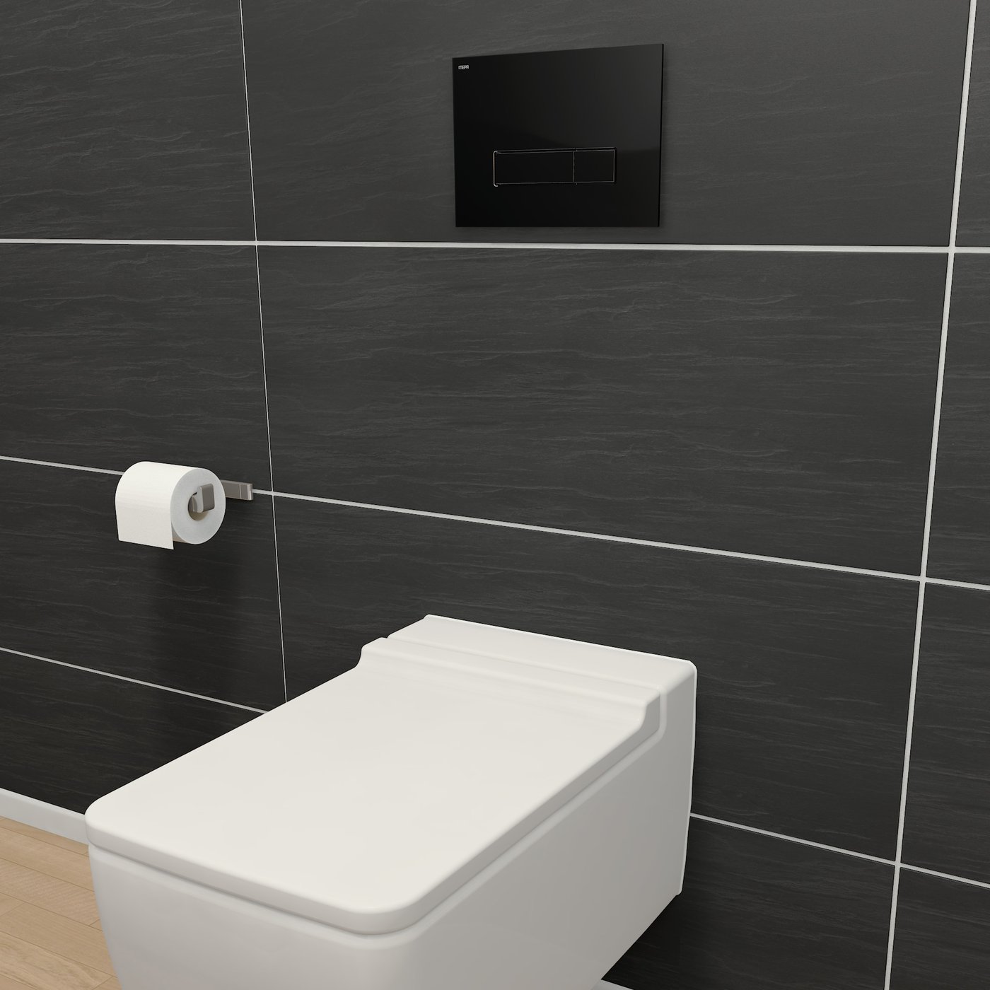 MEPA Orbit flush plate black - 421849 | REUTER
