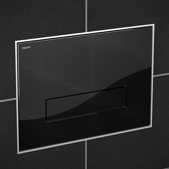 MEPA Orbit flush plate black - 421848 | REUTER