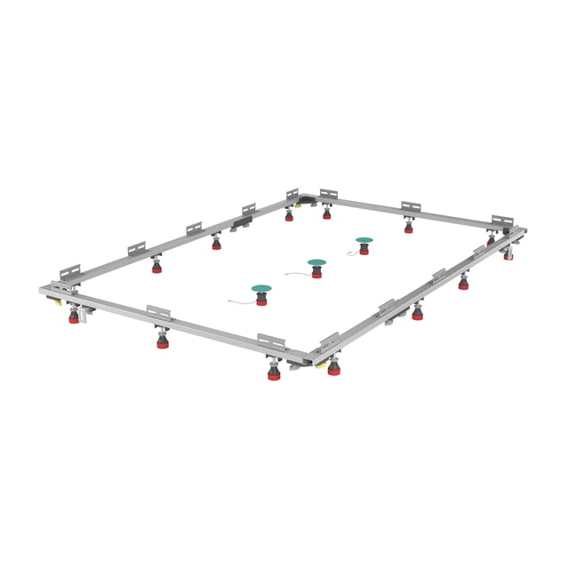 MEPA SF 120/180 mounting frame for acrylic and steel shower trays ...