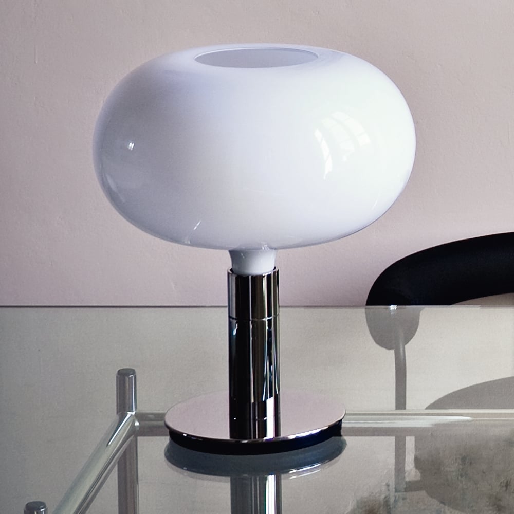 NEMO AM1N table lamp, E27 dimmable, opaline - ALB EHW 14 | REUTER