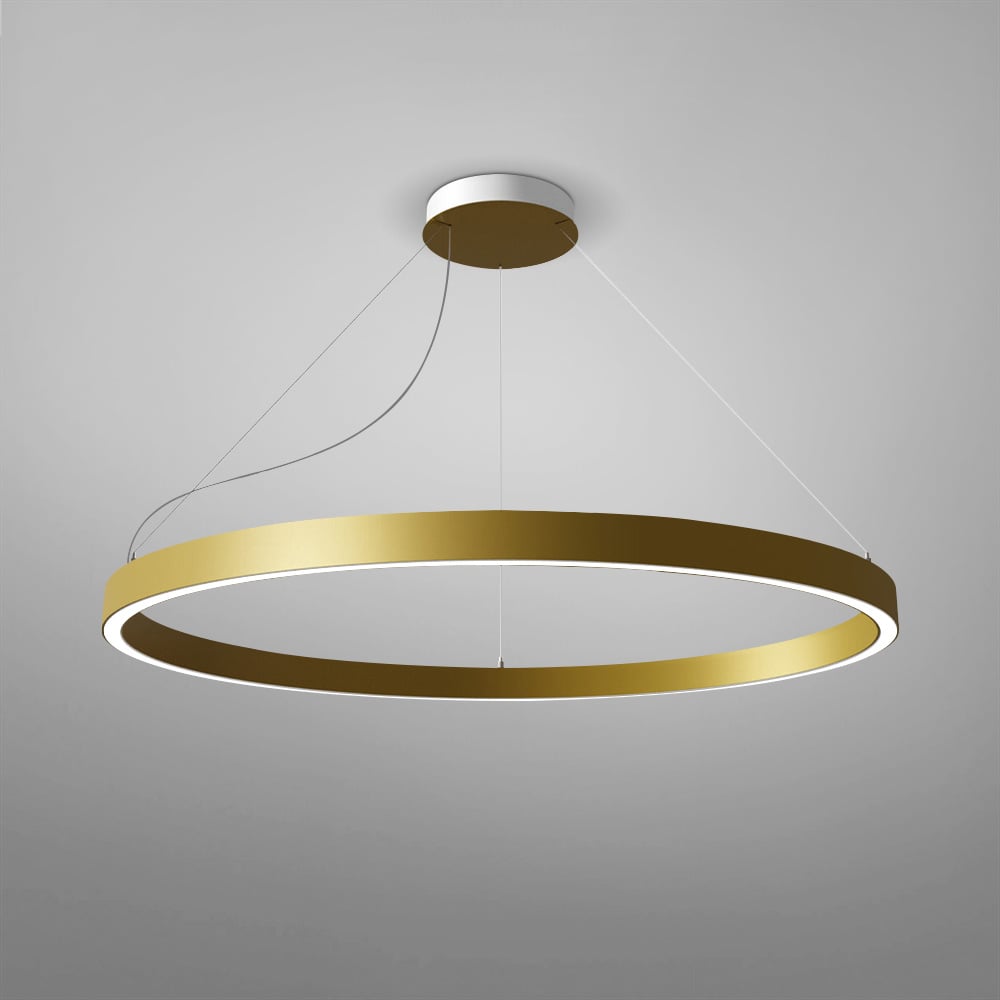 Ilti Luce ZIRKOL CIRCLE HOME LED Downlight Pendelleuchte dimmbar, gold ...