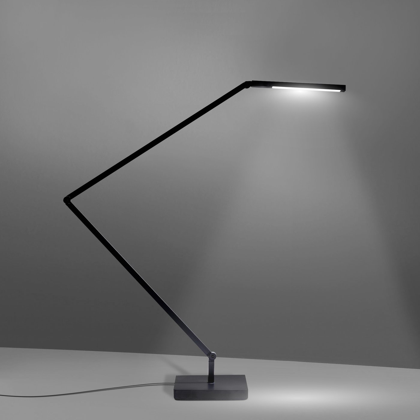 NEMO Untitled Table/Wall Linear table lamp, LED black - UNT LNN 13+UNT ...
