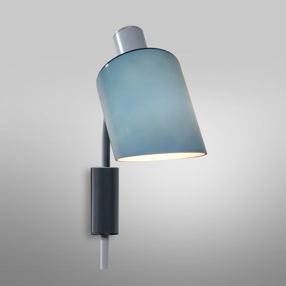 NEMO LAMPE DE BUREAU wall light, E14 dimmable, blue grey - LDB EDC 31 ...