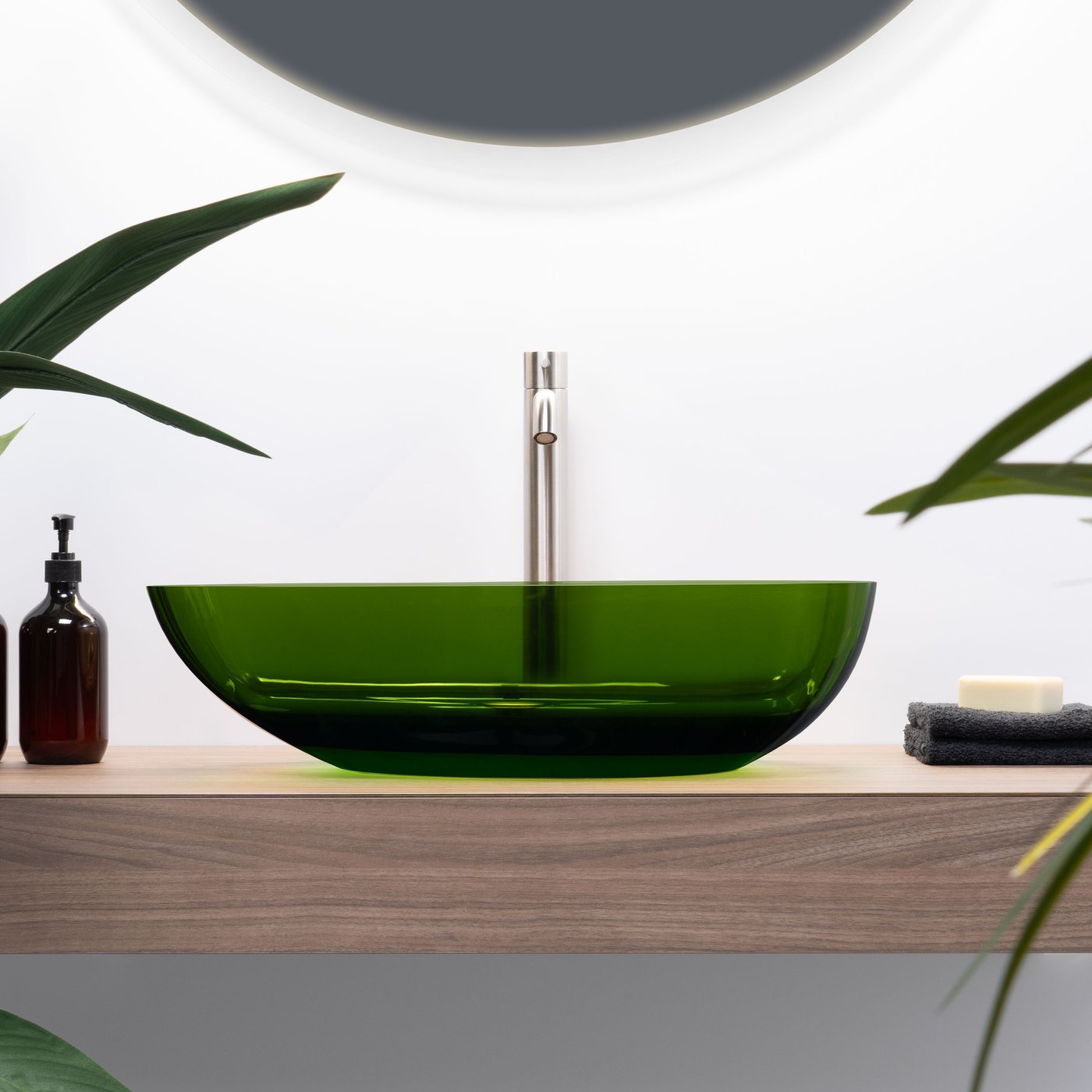 neoro n40 countertop washbasin jungle - BN0743DS | REUTER