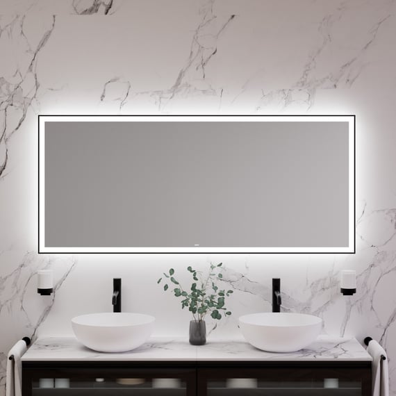 neoro n80 fumo vanity unit W: 160 cm with 2 pull-out compartments, with ...