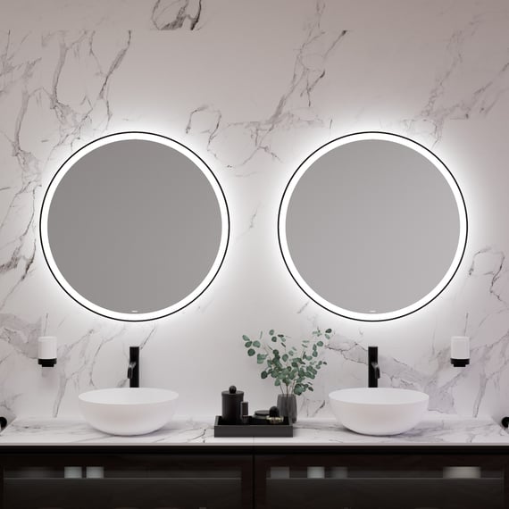 neoro n80 fumo vanity unit W: 200 cm with 2 pull-out compartments, with ...