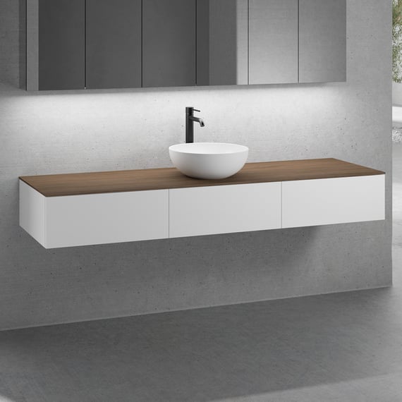 neoro n50 furniture set W: 180 cm with 3 pull-out compartments ...