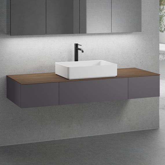 neoro n50 furniture set W: 160 cm with 3 pull-out compartments ...