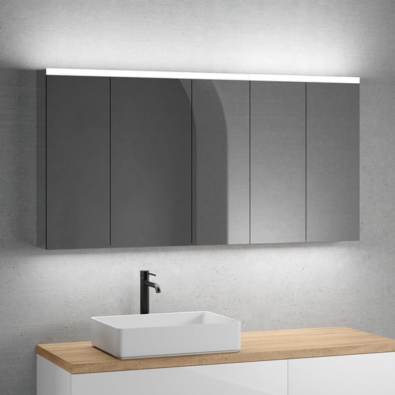 neoro n50 furniture set W: 160 cm with 3 pull-out compartments ...