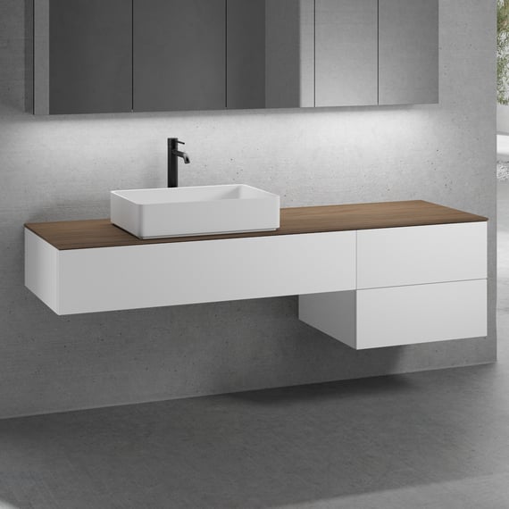 neoro n50 furniture set W: 180 cm with 3 pull-out compartments ...