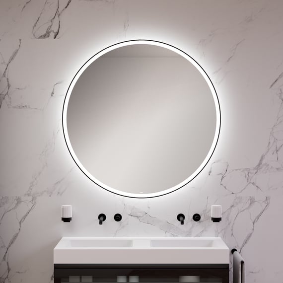neoro n80 fumo vanity unit W: 120 cm with 1 pull-out, with Parsol glass ...