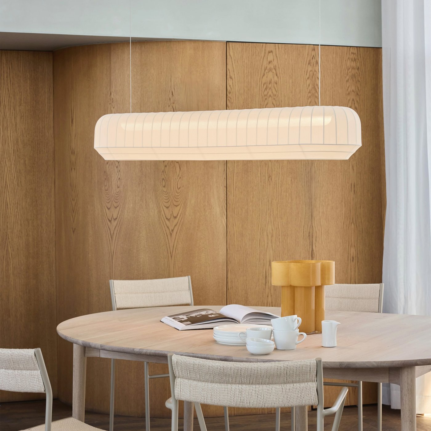 Northern Tradition pendant light, LED dimmable, cream white - 745 | REUTER