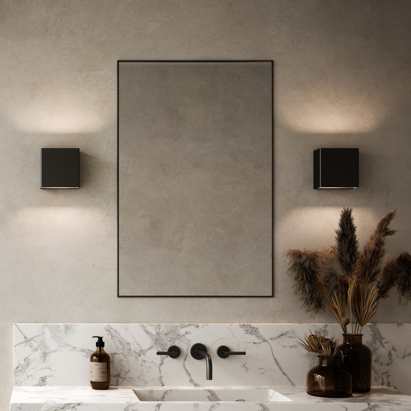 nordlux Turn wall light, LED dimmable, black - 2019061003 | REUTER