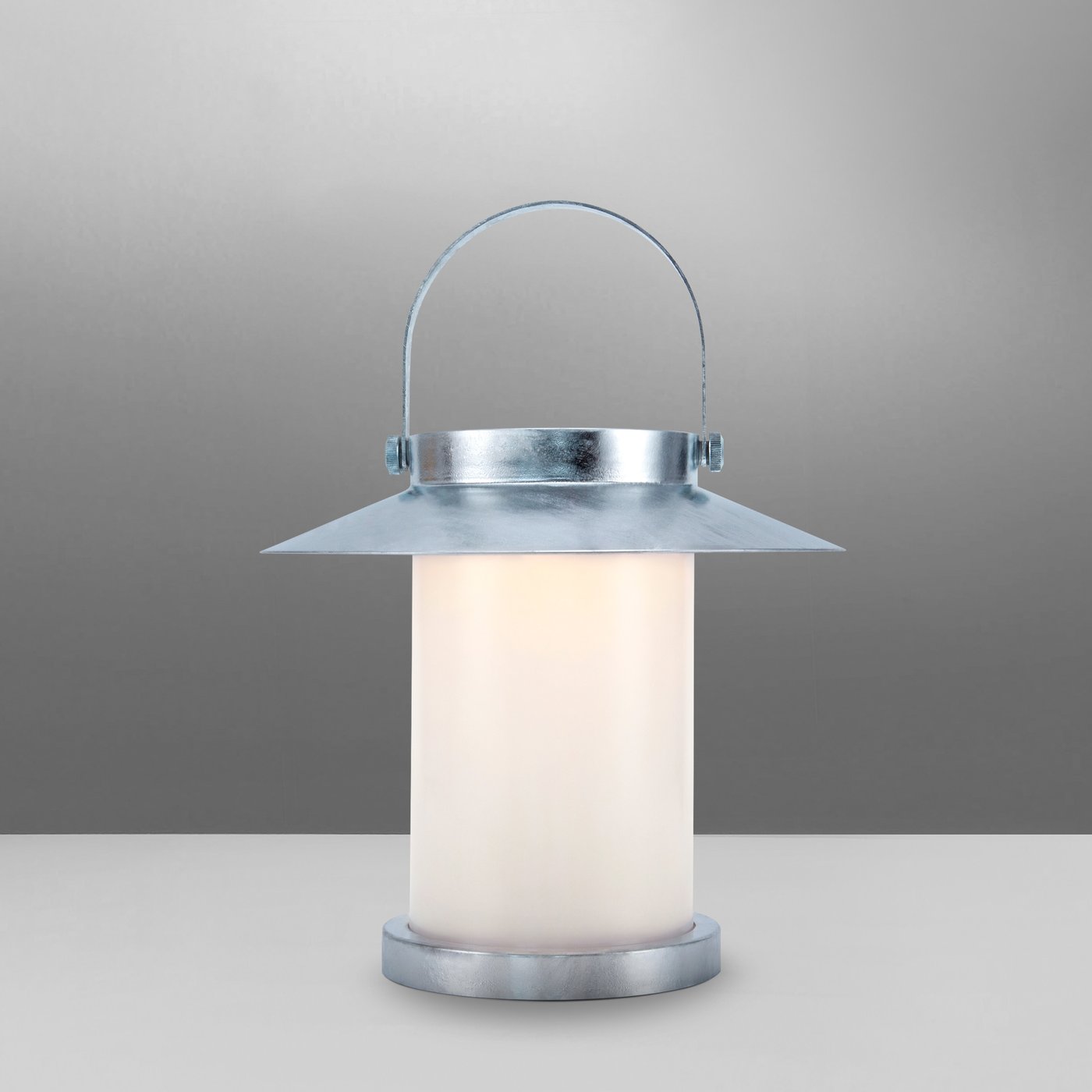 nordlux Temple solar table lamp, LED satin - 2218325031 | REUTER