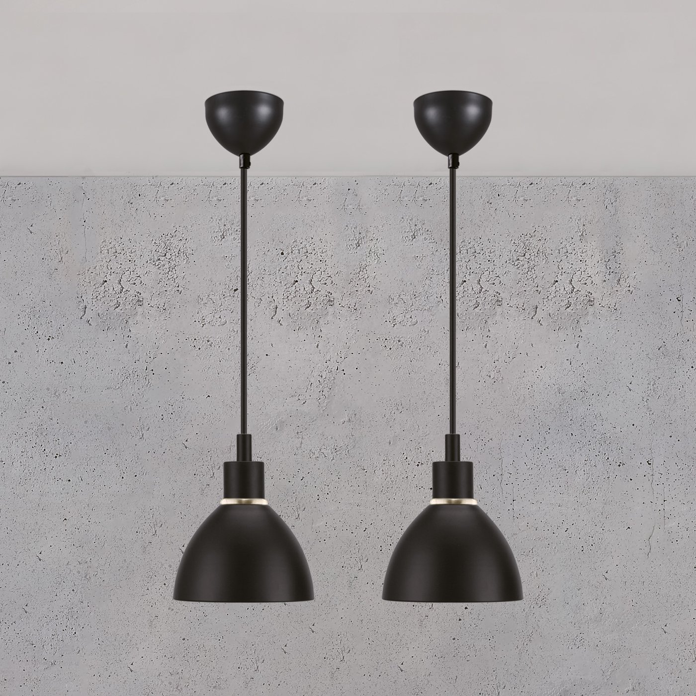nordlux Ray pendant light, E14 black - 63233003 | REUTER