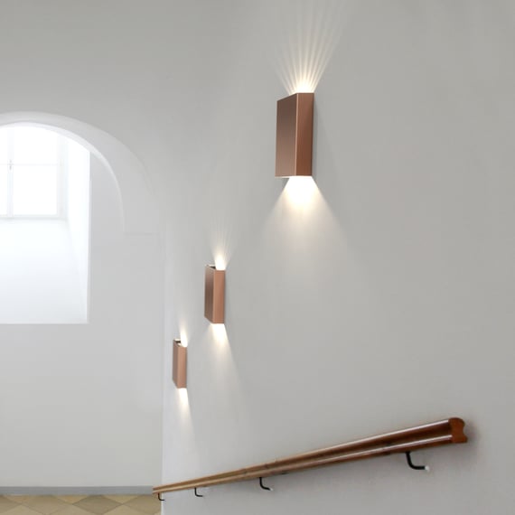 nordlux Fold LED wall light copper - 2019051030 | REUTER