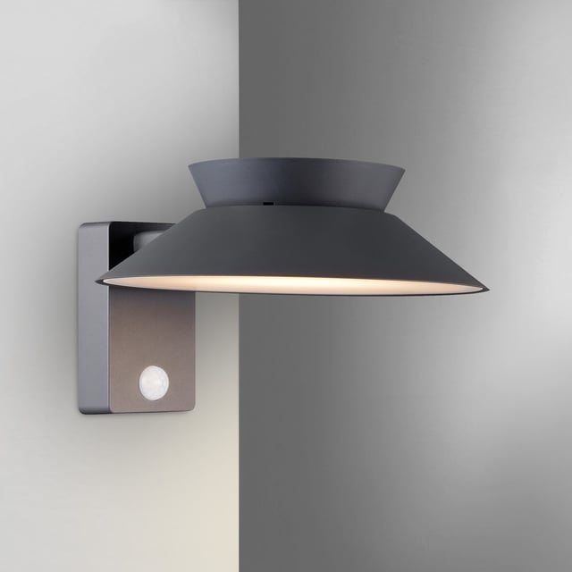 nordlux Piola solar wall light, LED anthracite - 2418071050 | REUTER