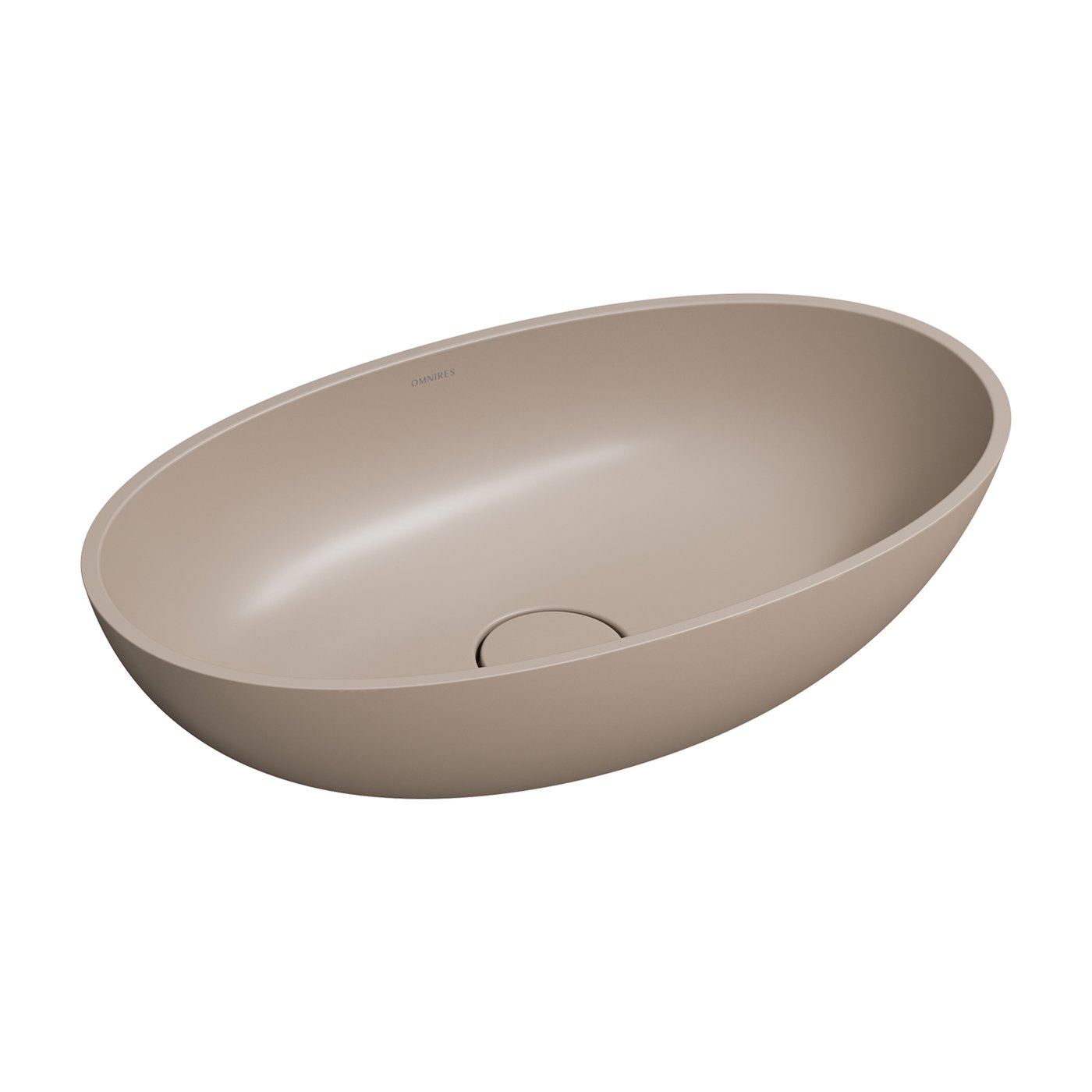 OMNIRES SHELL Aufsatzwaschtisch dune beige matt - SHELLUNDB | REUTER