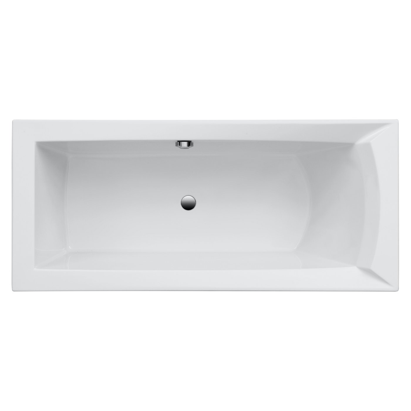 Ottofond Porta rectangular bath, built-in white - 870301 | REUTER