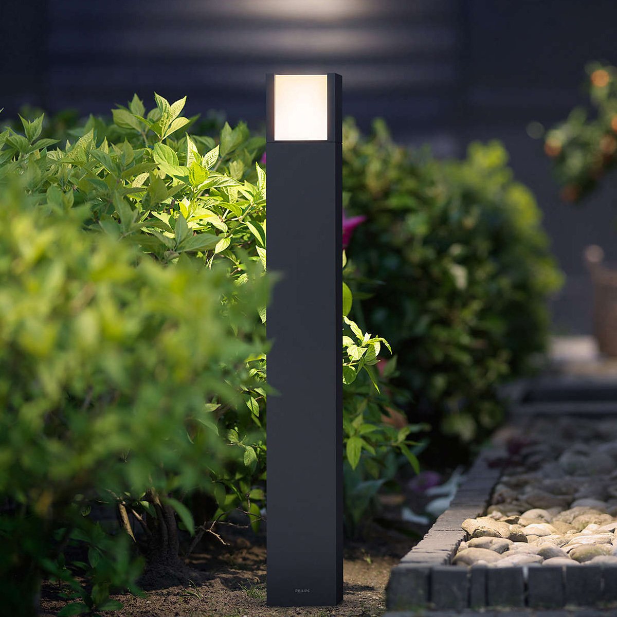 Philips Arbour bollard light, LED anthracite - 8718696131275 | REUTER