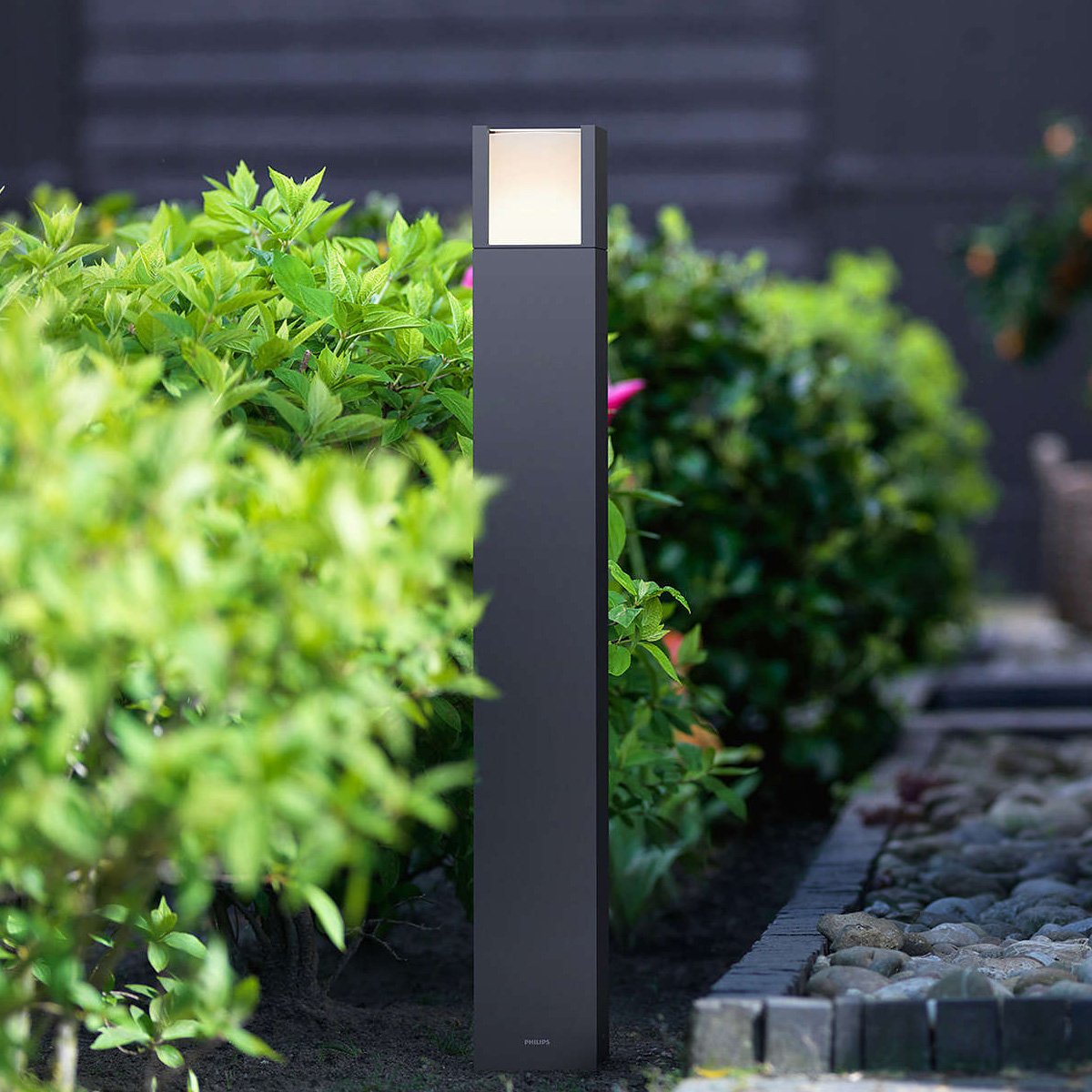 Philips Arbour bollard light, LED anthracite - 8718696131275 | REUTER