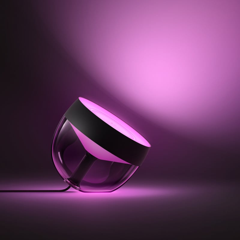 Philips Hue White & Color Ambiance Iris table lamp, LED black/clear ...
