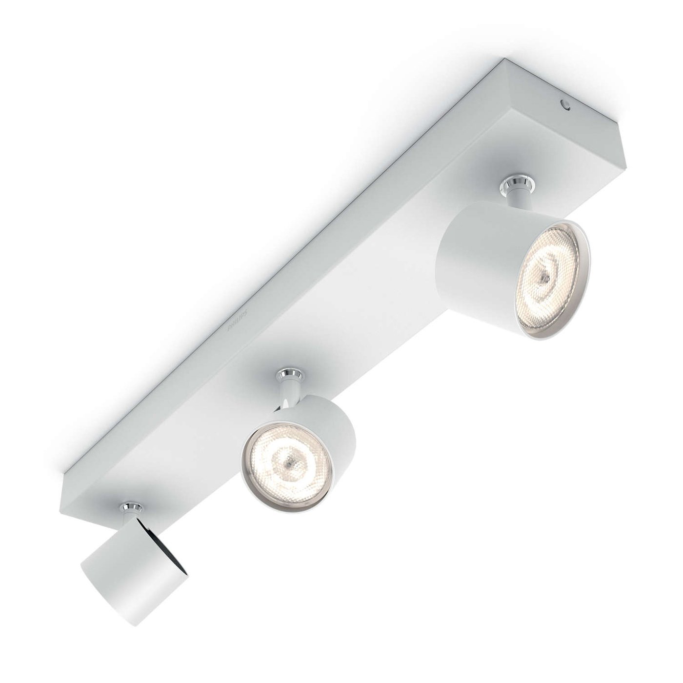 Philips Star Strahler, LED, 3-flammig, eckig dimmbar, weiß ...
