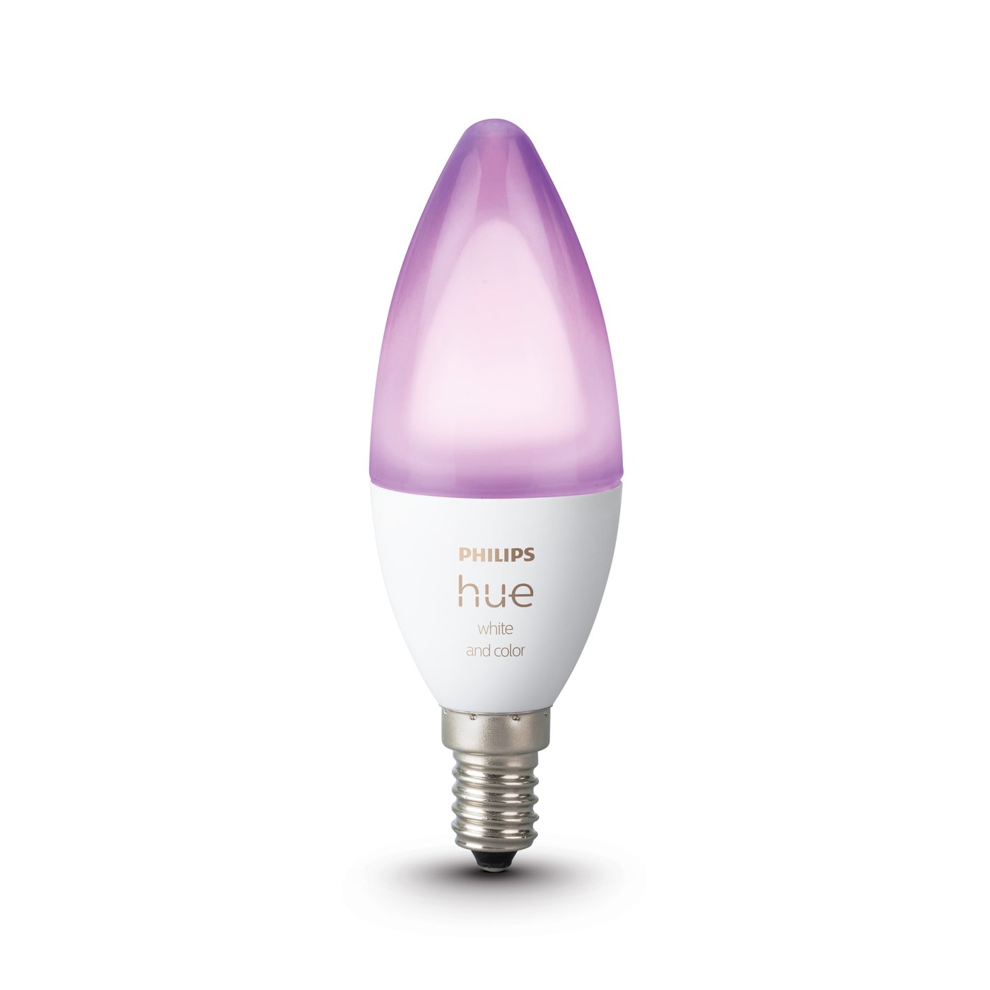 Philips Hue White & Color Ambiance LED-Lampe E14, 2200 K, 5,3 W matt ...