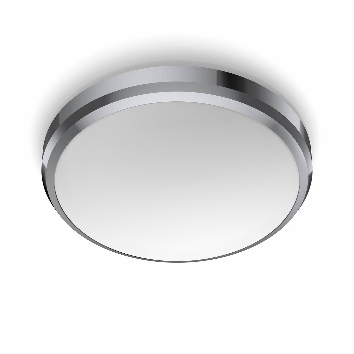 Philips Doris CL257 LED ceiling light nickel/white - 8718699758844 | REUTER