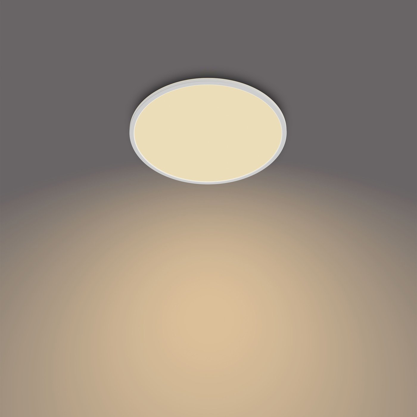 Philips Super Slim Panneau LED intensité lumineuse variable, blanc ...