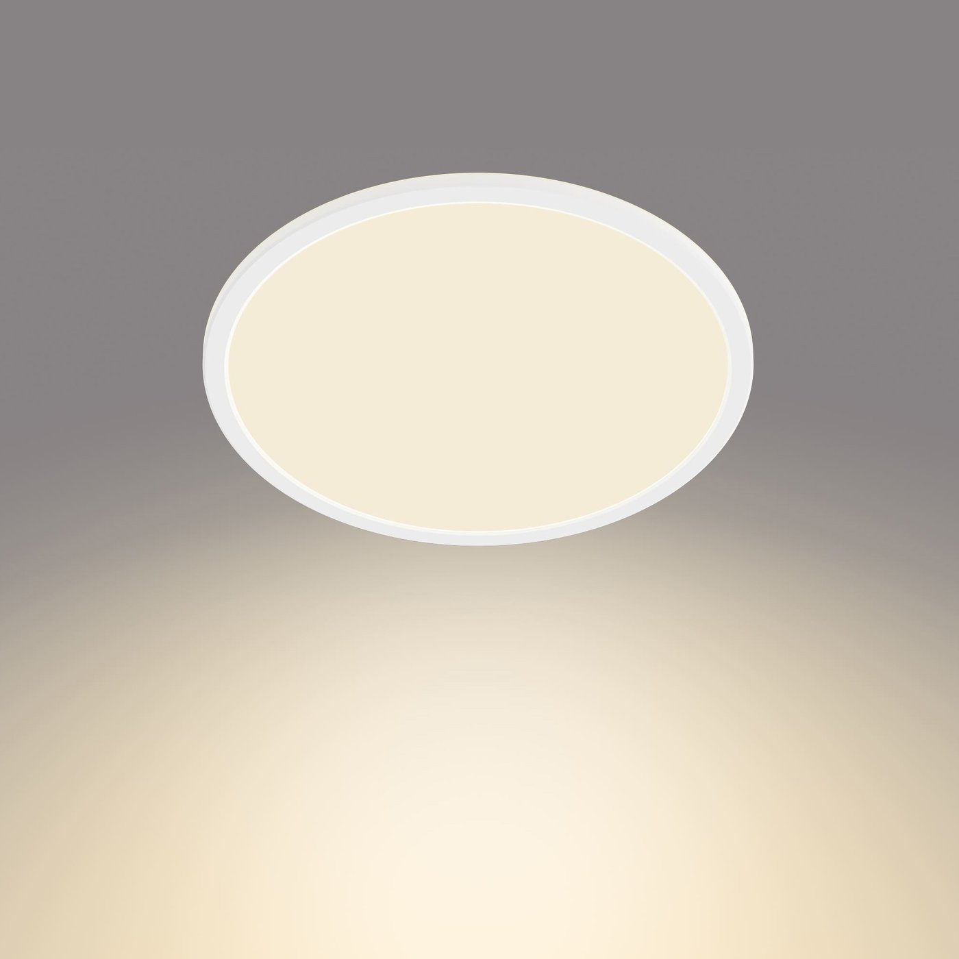 PHILIPS Super Slim LED panel, LED, IP44 dimmable, white - 8719514327269 ...