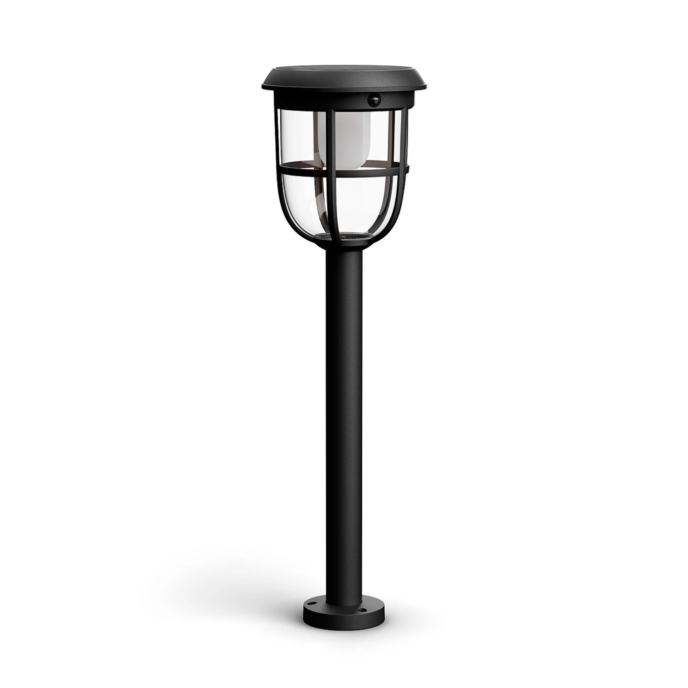 Philips Radii Ultra Efficient solar pedestal light, LED black ...