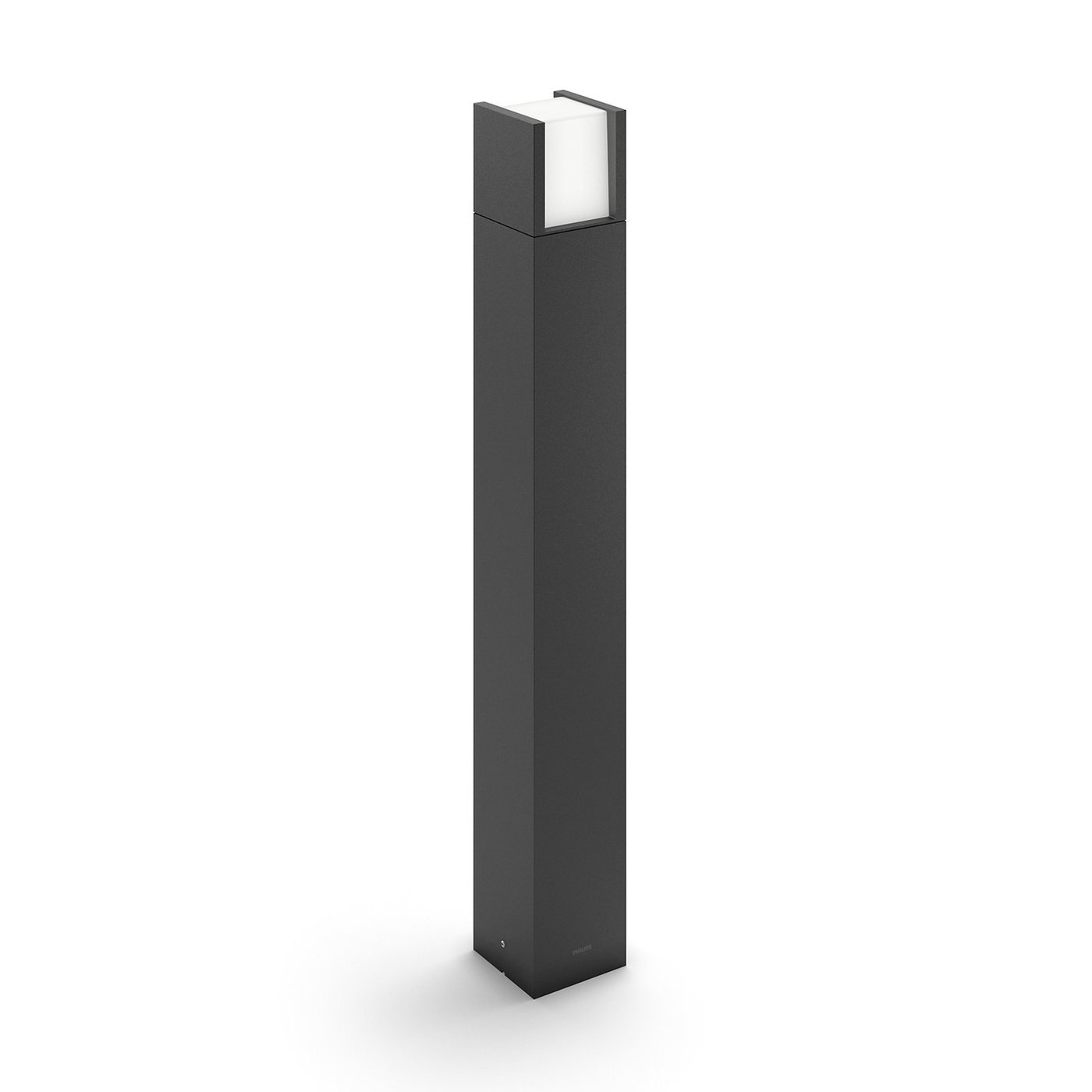 Philips Arbour Ultra Efficient bollard light, LED anthracite/white ...