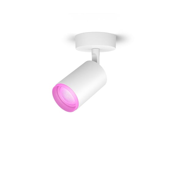 Philips Hue White & Color Ambiance Fugato Strahler, GU10 weiß ...