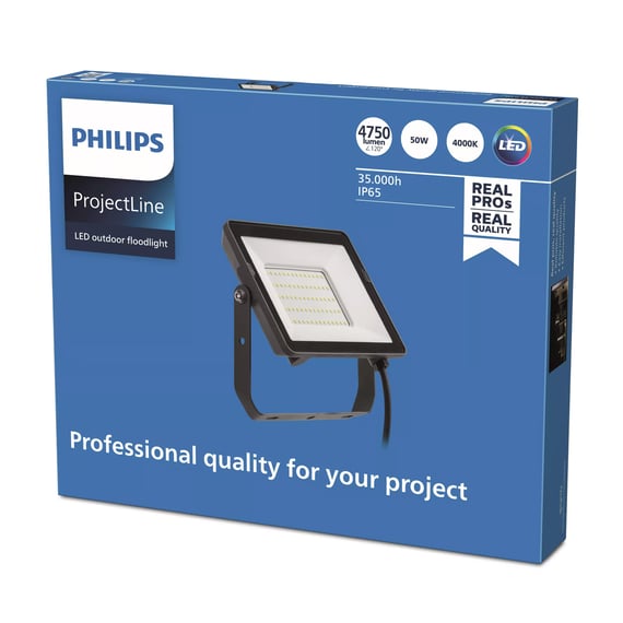 Philips Projectline Projecteur, LED noir/blanc - 8719514954540 | REUTER