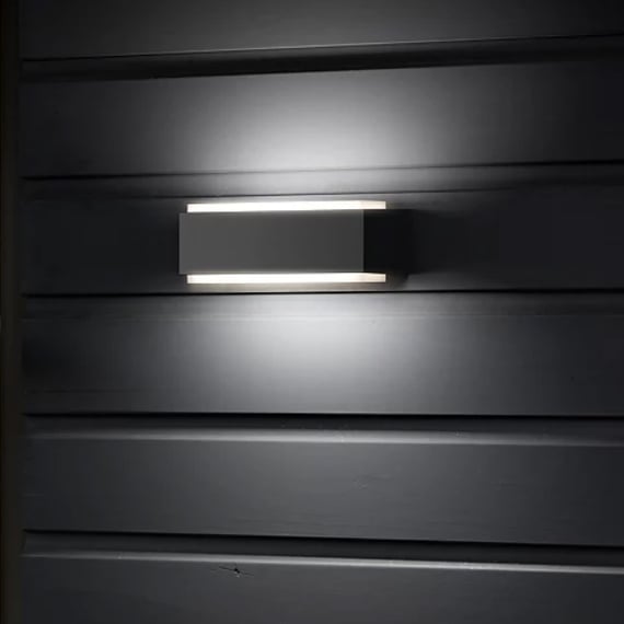 Philips myGarden Wandleuchte, LED anthrazit/weiß - 8720169257313 | REUTER
