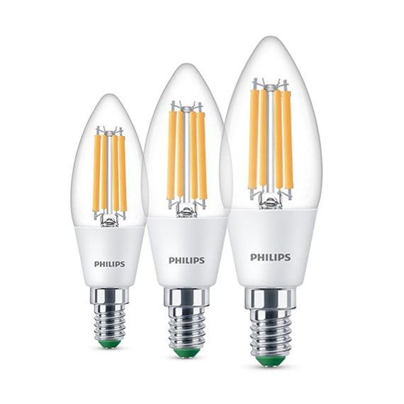Philips LEDclassic LED lamp E14 clear - 8720169283923 | REUTER