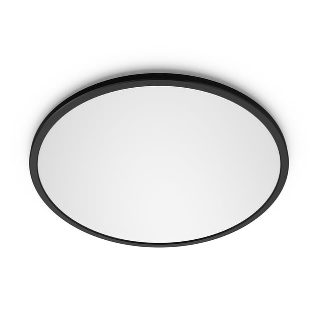 Philips Super Slim LED-Panel, LED dimmbar, schwarz/weiß - 8719514327160 ...