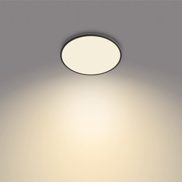 Philips Super Slim LED-Panel, LED dimmbar, schwarz/weiß - 8719514327085 ...