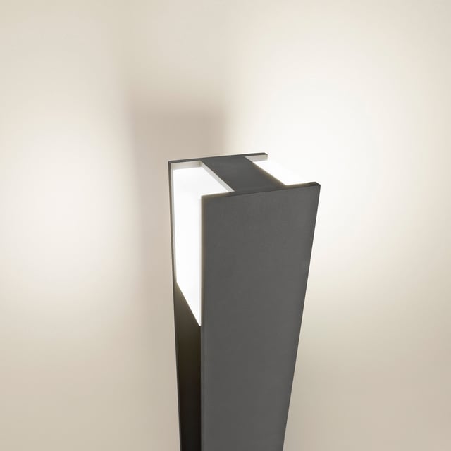 Philips Bridge bollard light, E27 anthracite - 8719514385849 | REUTER