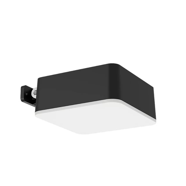 Philips Vynce solar wall light, LED, rectangular black - 8720169265660 ...