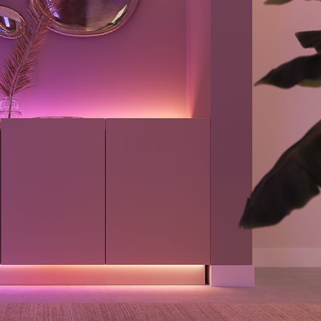 PHILIPS Hue Flux Gradient Lightstrip light strip, LED dimmable, white ...