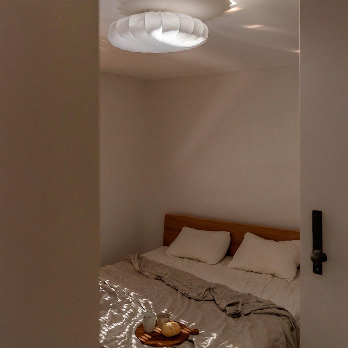 PR Home Franza ceiling light, E27 dimmable, white - 2242-FR01 | REUTER