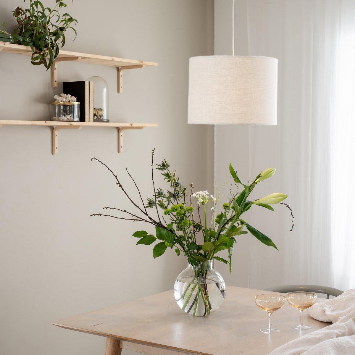 PR Home Sara Pendelleuchte, E14 dimmbar, cremeweiß - 235-L002-TT01+BT ...